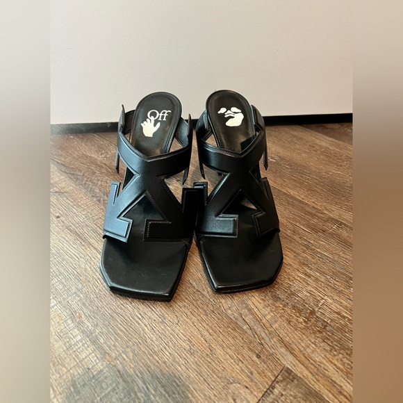 Off-White | Shoes | Offwhite Womens Arrow Heels | Poshmark